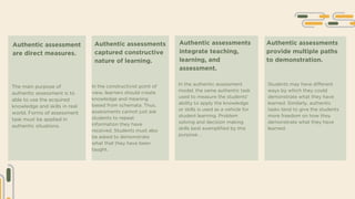 CHAPTER-2: Type of Assessment in learning | PDF