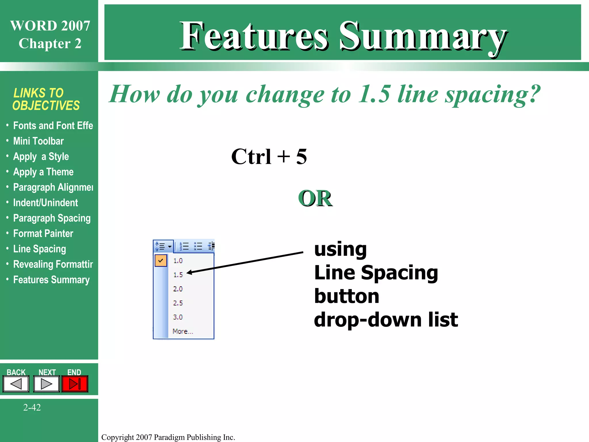 Word Chapter 2 - Formatting Characters and Paragraphs | PPT
