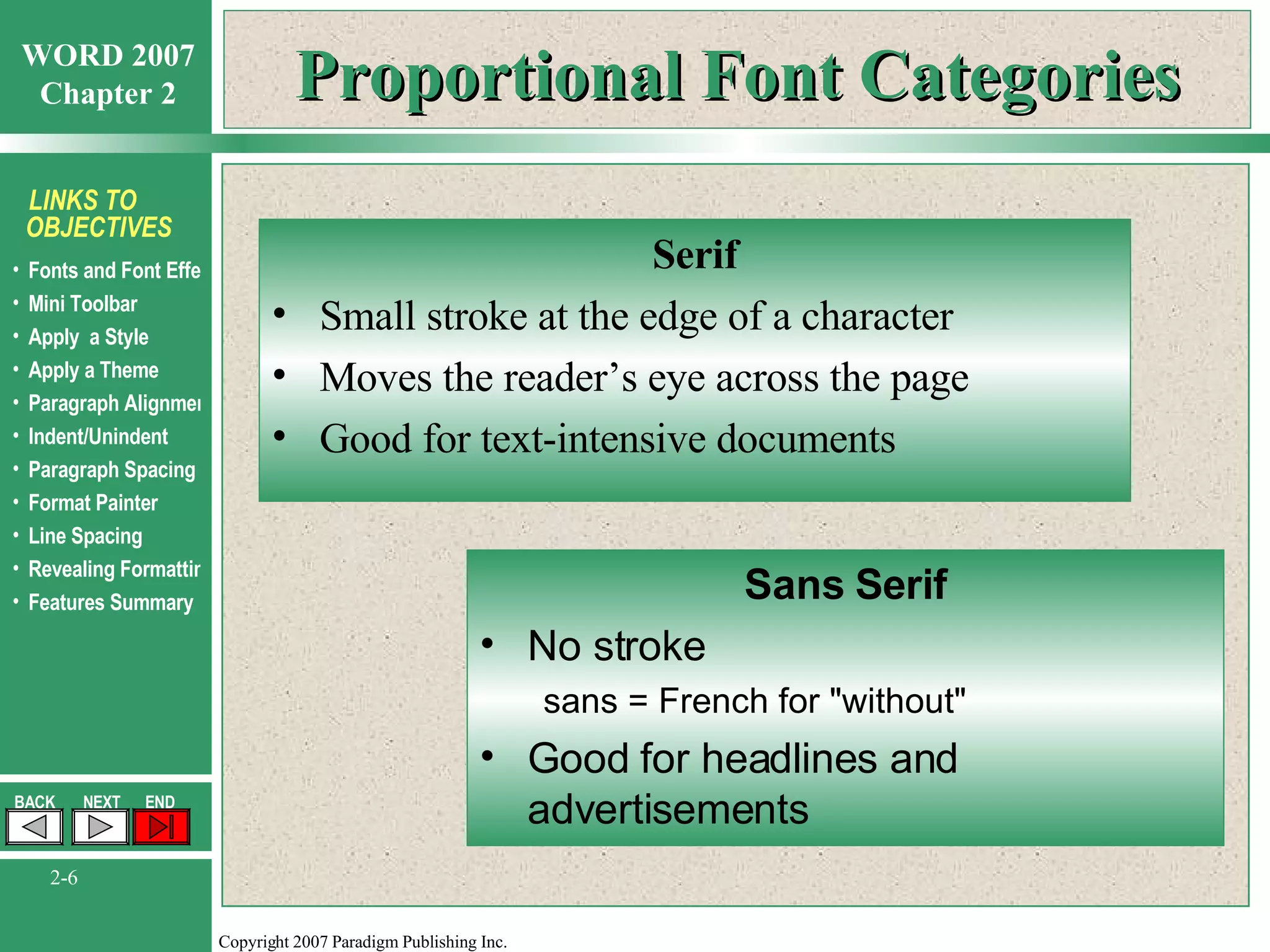 Word Chapter 2 - Formatting Characters and Paragraphs | PPT