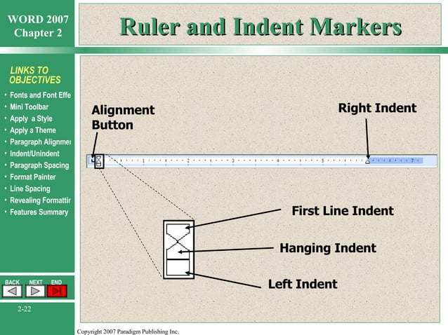 Word Chapter 2 - Formatting Characters and Paragraphs | PPT | Desktop ...