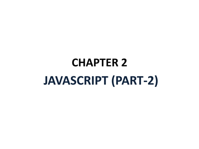 Std 12 Computer Chapter 2 Cascading Style Sheet and Javascript (Part-2) | PPTX