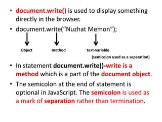 Std 12 Computer Chapter 2 Cascading Style Sheet and Javascript (Part-2) | PPTX