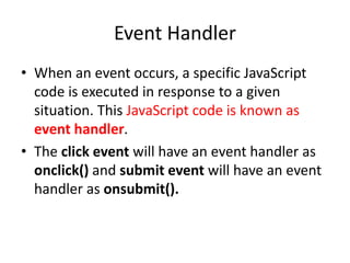 Std 12 Computer Chapter 2 Cascading Style Sheet and Javascript (Part-2 ...