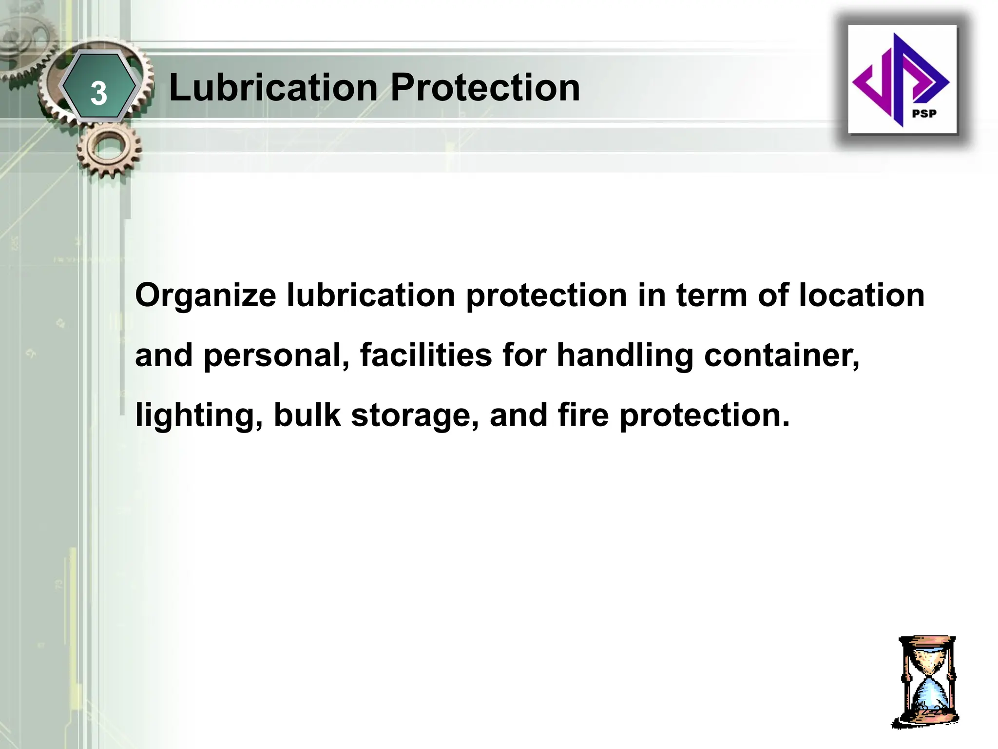 Lubrication of Mechanical Components and Parts | PPTX