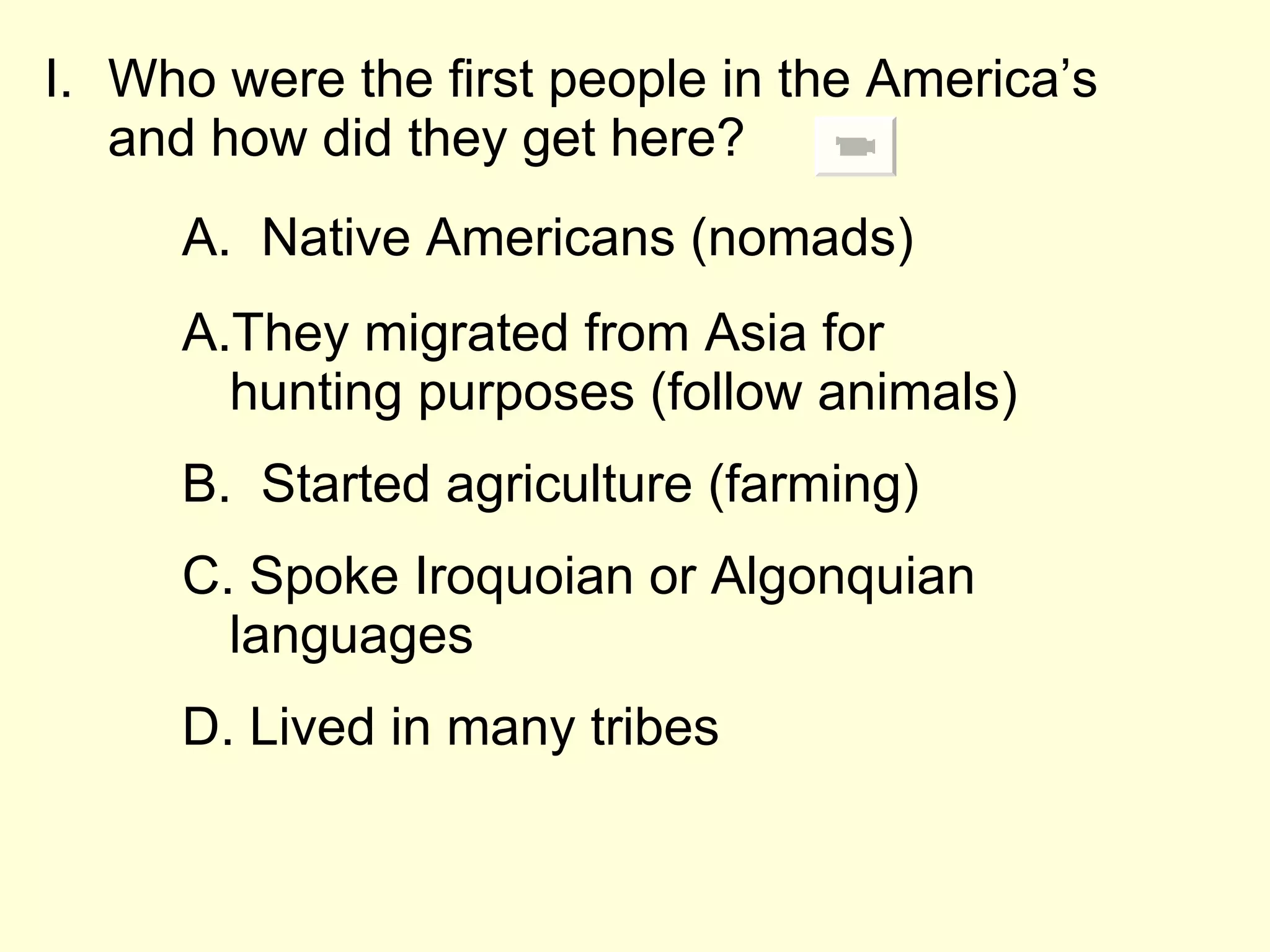 Chapter 2 Native Americans | PPT