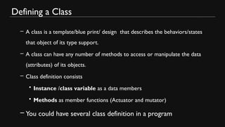 Chapter - 2 - Objects and Classes full.pptx