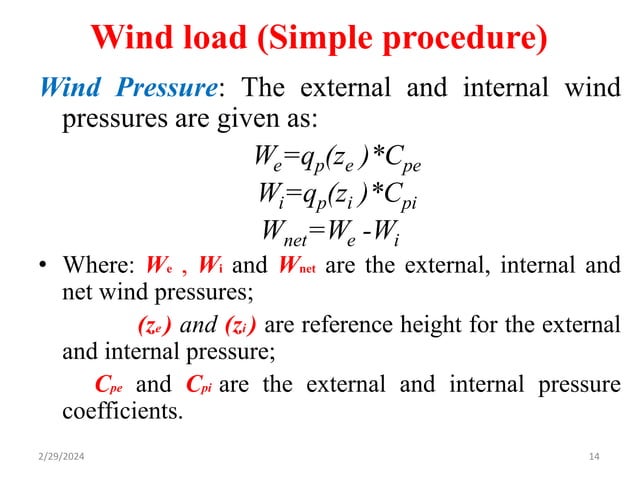 Chapter-2- part I- ES EN 1991-Section 4, Wind load.pptx | Geology | Science