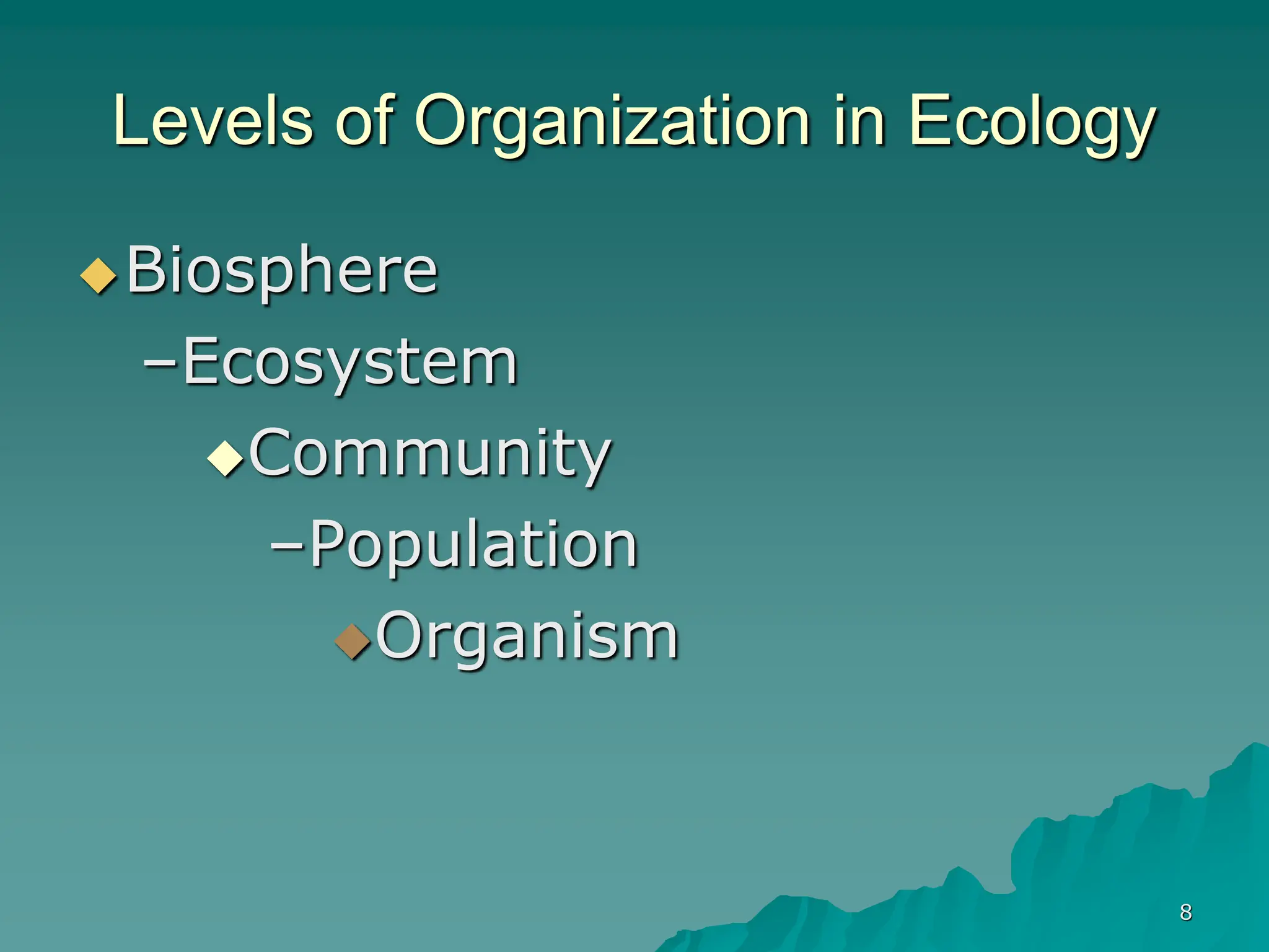 Chapter-2-Principles-of-Ecology- Organism | PPTX