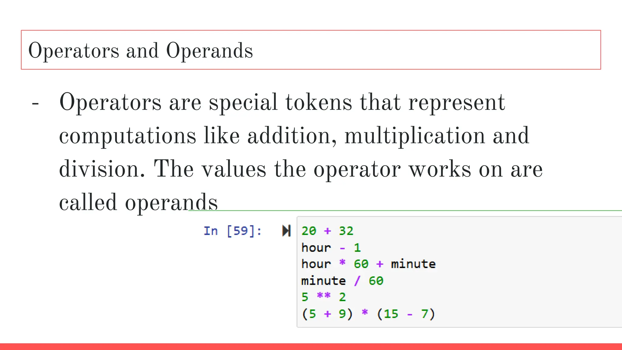Introduction To Python Values Variables Data Types Chapter 2 Ppt
