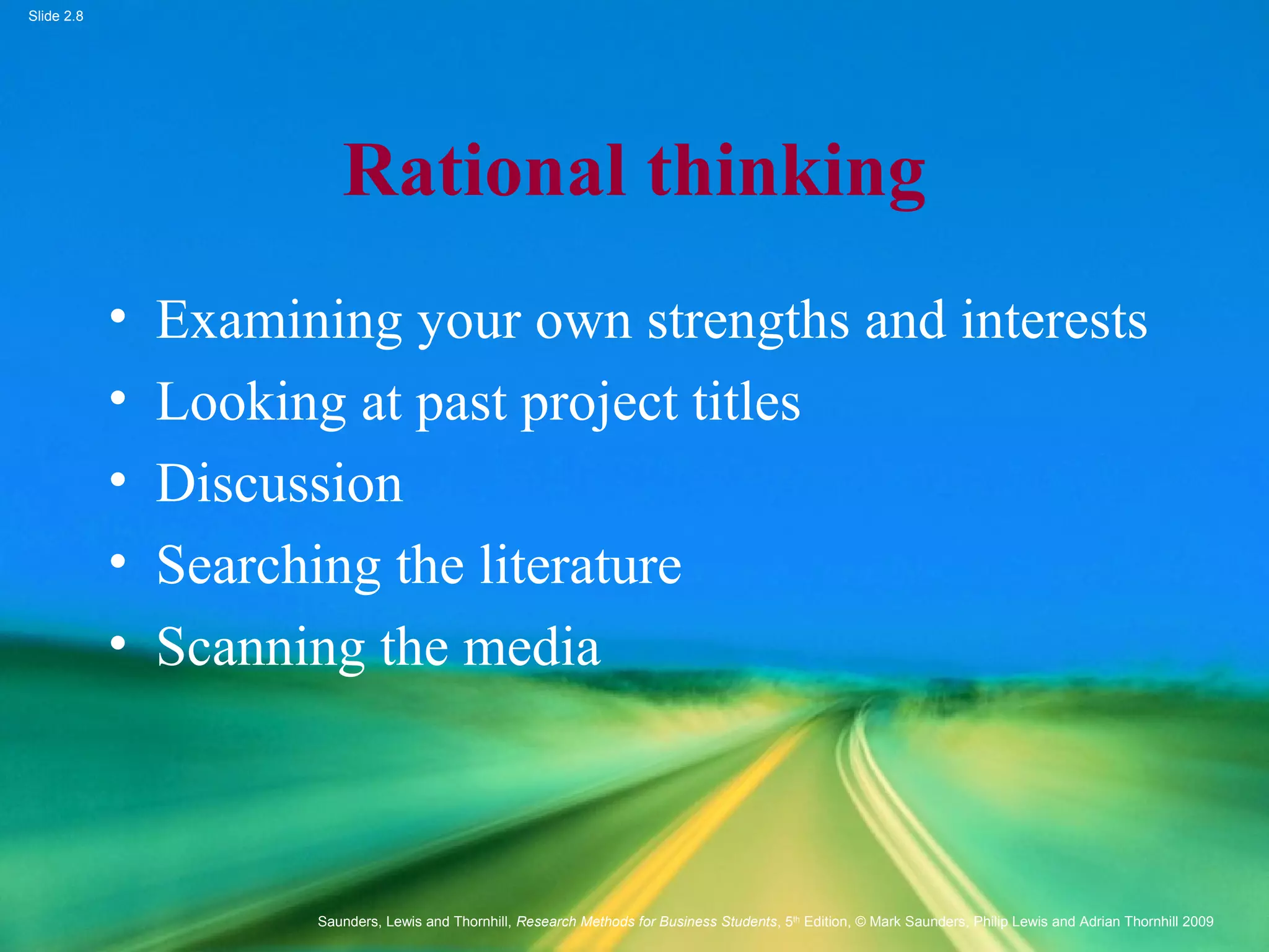 Chapter 2-research2 | PPT
