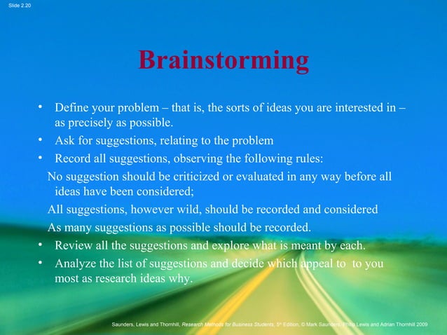 Chapter 2-research2 | PPT