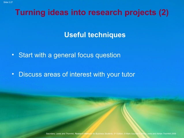 Chapter 2-research2 | PPT