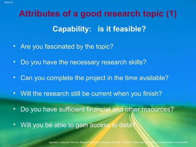 Chapter 2-research2 | PPT