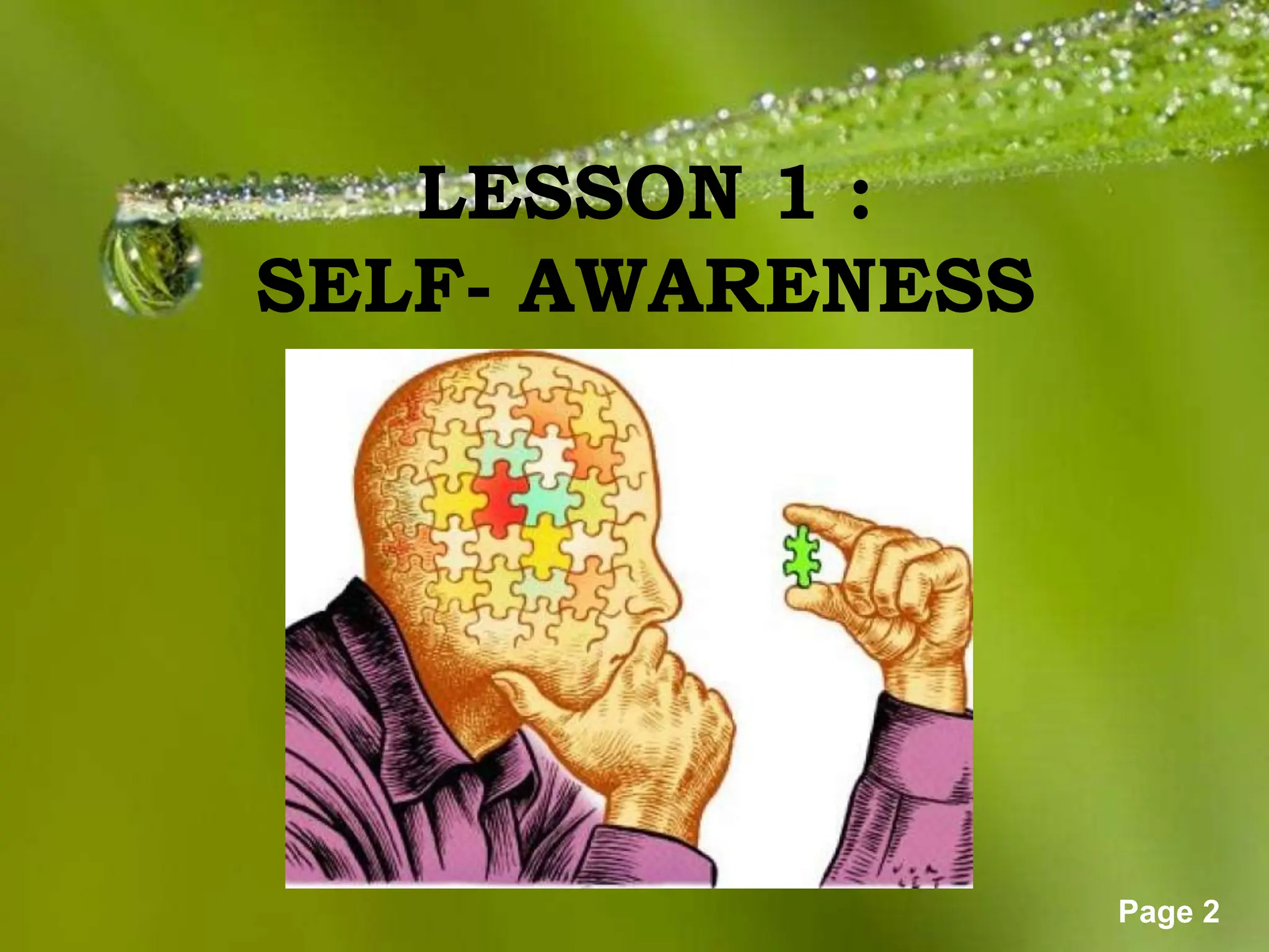 CHAPTER-2-SELF-AWARENESS-AND-VALUES-EDUCATION.pptx | Family and Relationships
