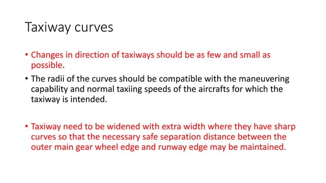 Chapter-2-taxiway-Design methods and examples | PDF