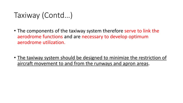 Chapter-2-taxiway-Design methods and examples | PDF
