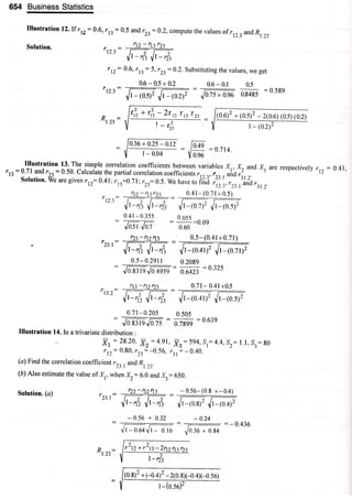 Partial and multiple correlation and regression | PDF