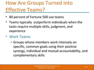 Chapter 10 groups&teams | PPT