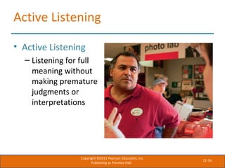 Chapter 12 communication&interpersonal skills | PPT