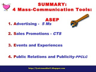 Chapter 18 managing mass communications revised2 | PPT