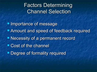 Business Communications Chapter 2 notes | PPT