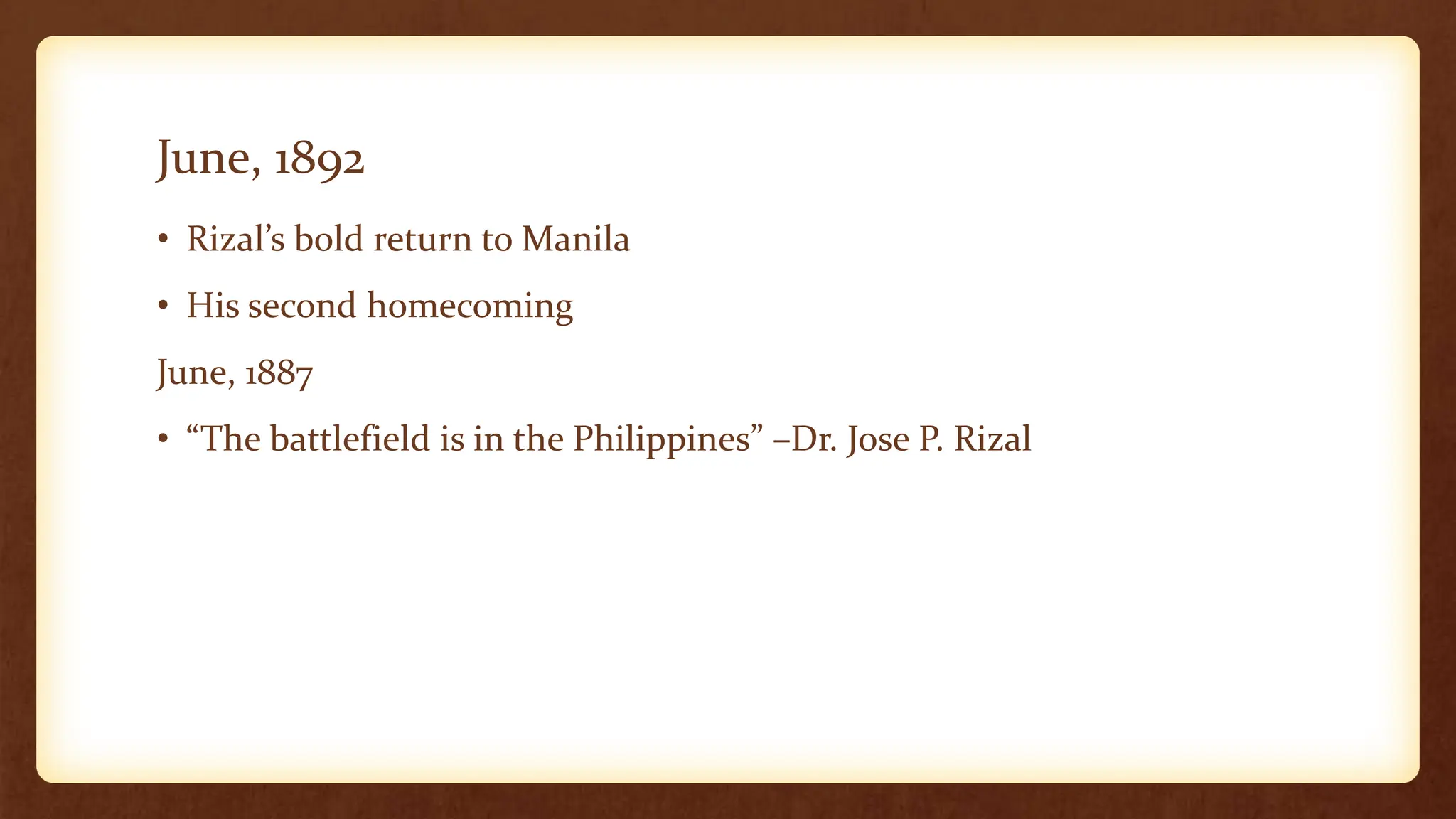 Chapter-21-.pptx Rizal second homecoming | PPTX