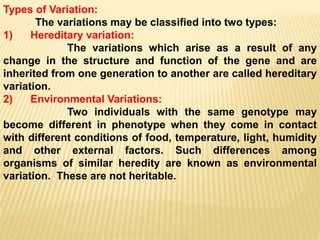 Chapter.1. Introduction of genetics | PPTX