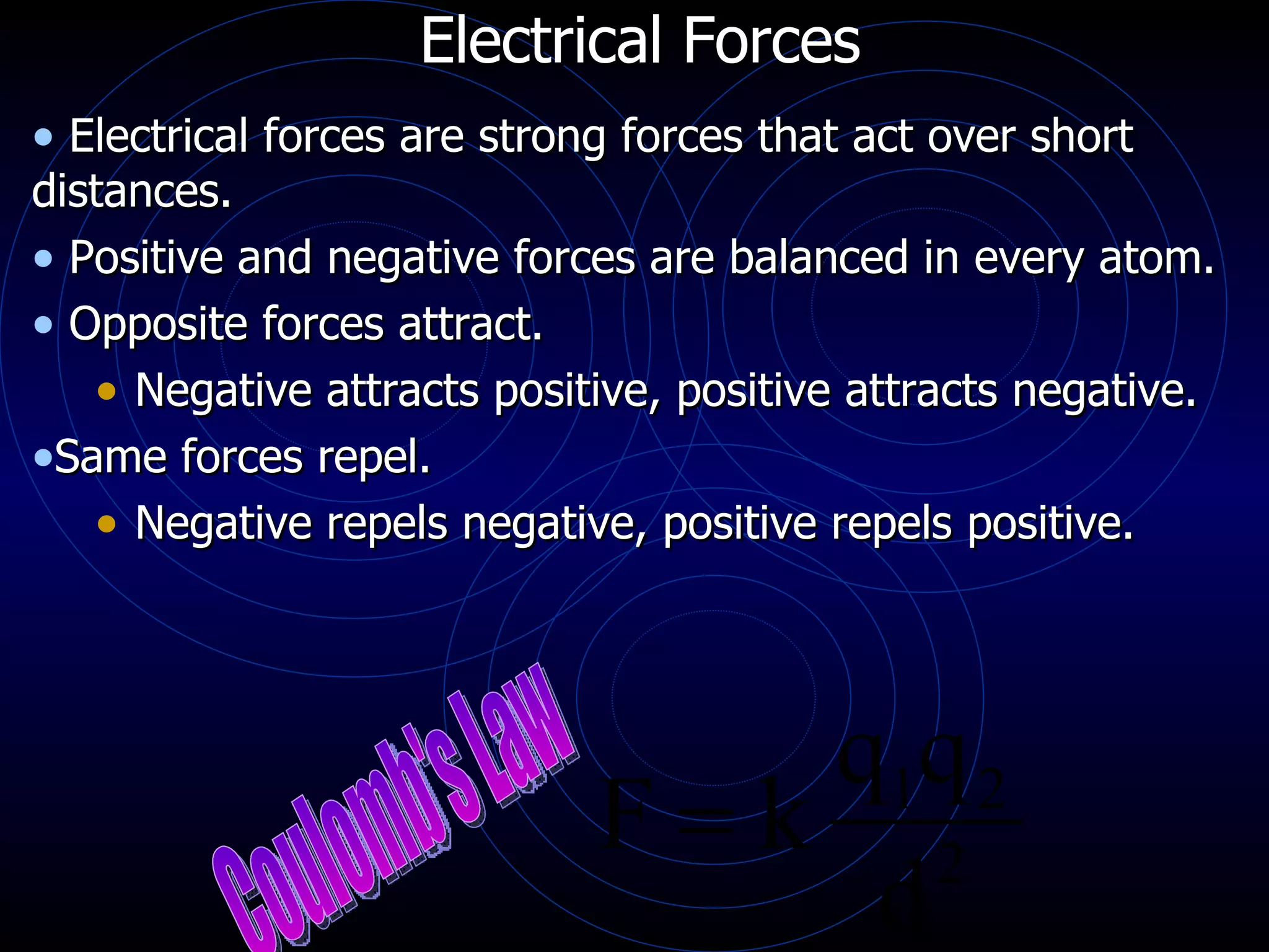 Chapter 22 - Electrostatics | PPT