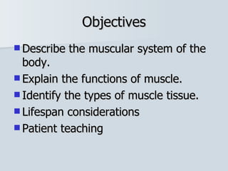 Chapter 22 Muscular System | PPT | Physical Therapy | Wellness