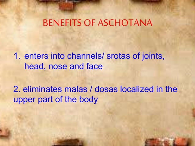 Ashtanga Hridaya Sutrasthan Chapter 23 ASCHOTANAM - ANJANA VIDHI ...