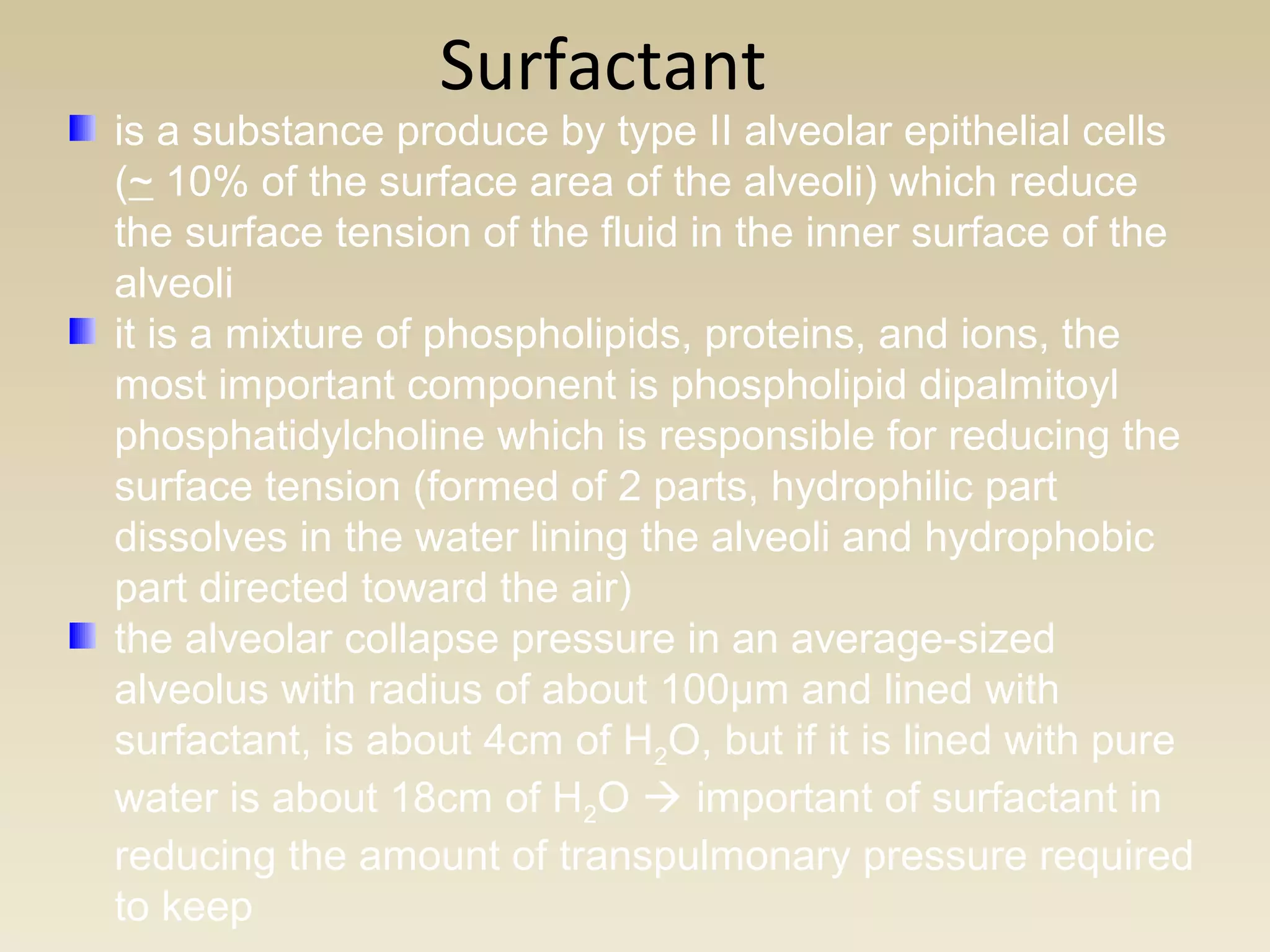 Respiratory #1, Pulmonary Ventilation - Physiology | PPT