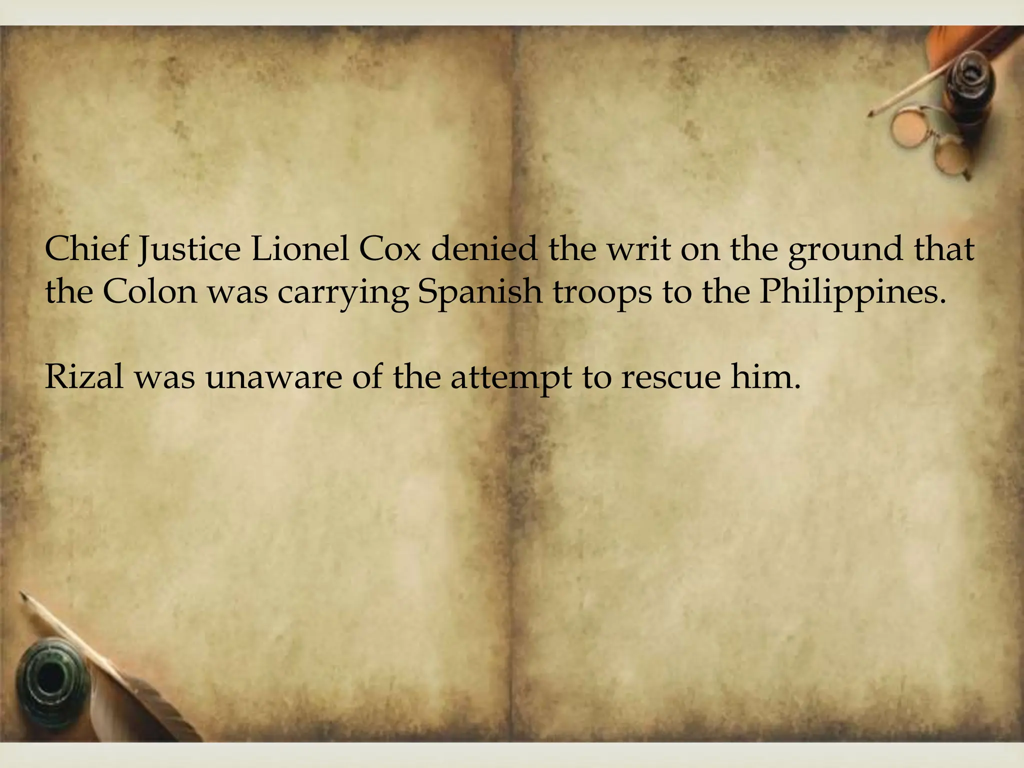 Chapter-24.pptx Rizal's Last Homecoming & trial | PPTX