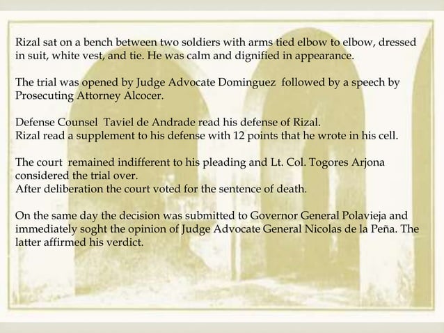 Chapter-24.pptx Rizal's Last Homecoming & trial | PPTX | Crime & Harmful Acts to Individuals ...