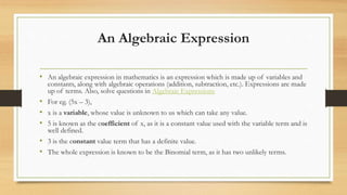 CHAPTER.ppt of polinomial chapter 2 class 9 ppt ppt ppt | PPTX