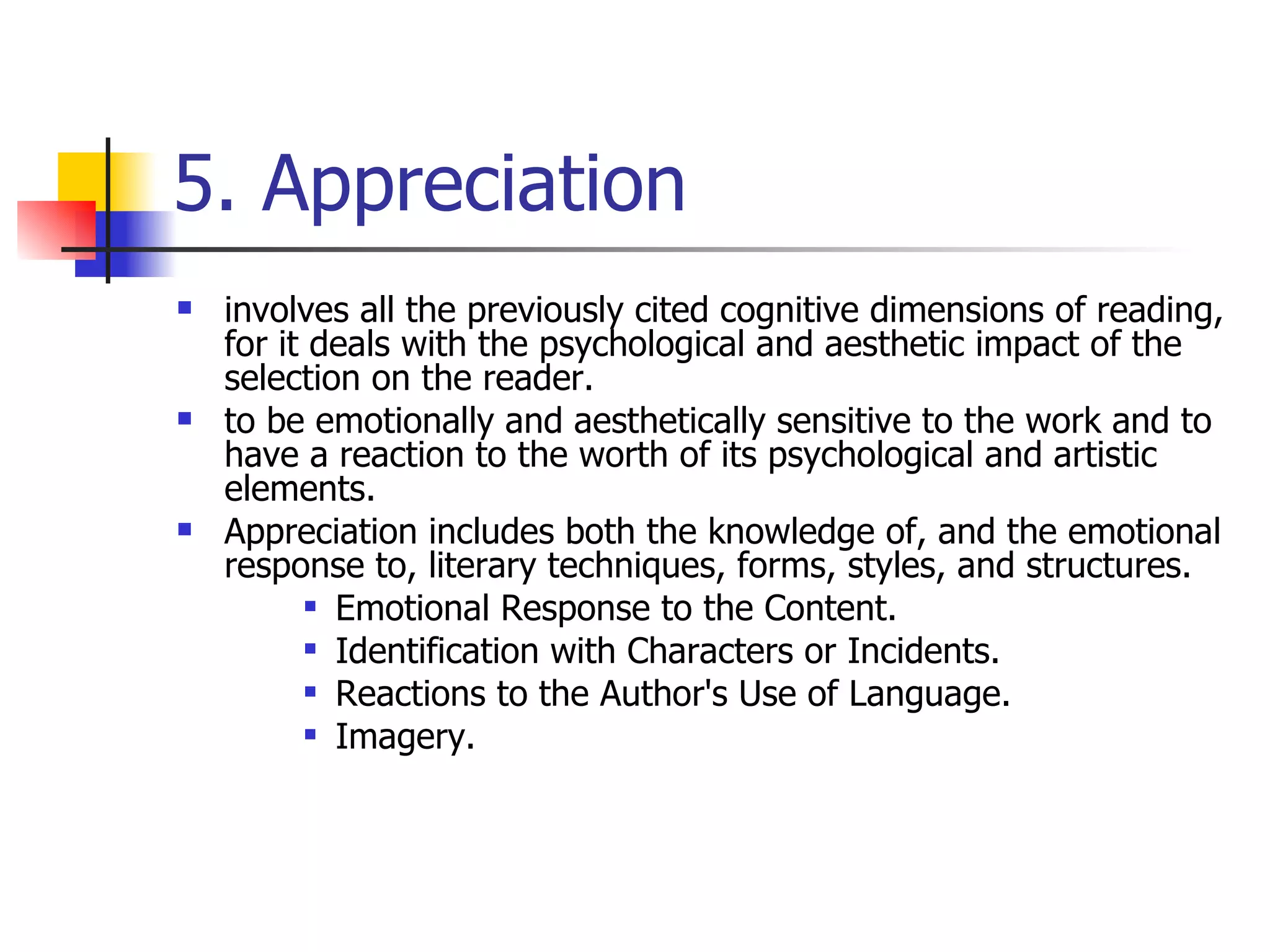 Chapter 2 Barrett Taxonomy | PPT