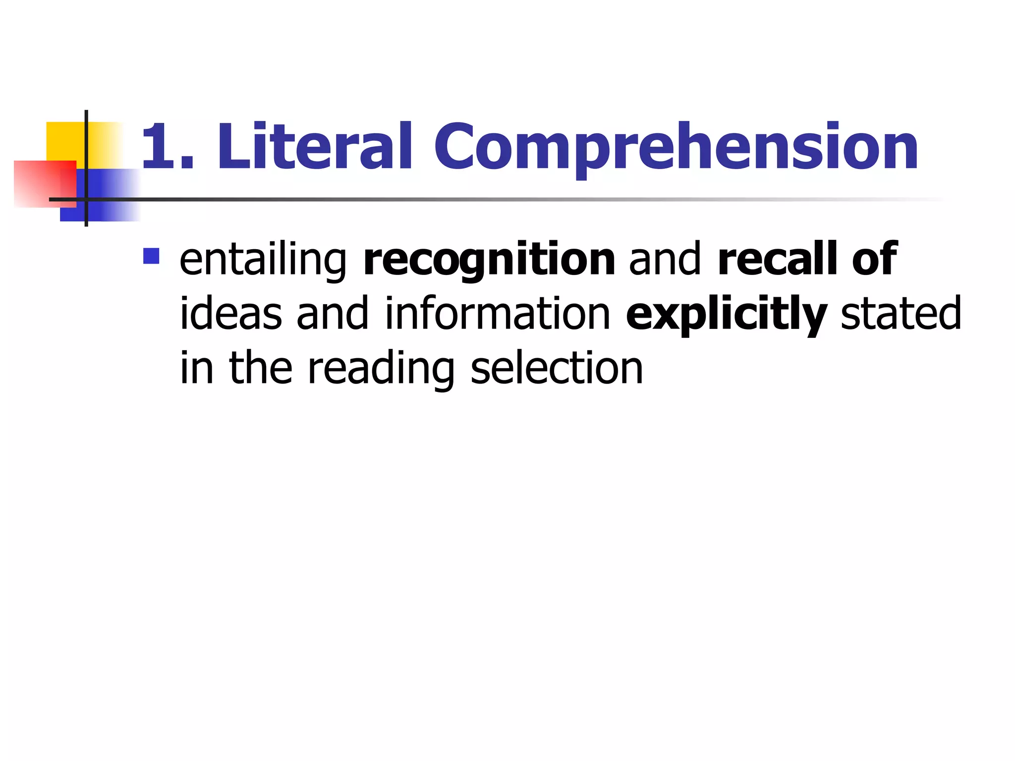 Chapter 2 Barrett Taxonomy | PPT