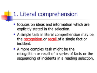 Chapter 2 Barrett Taxonomy | PPT