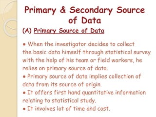 Chapter 2 collection of data | PPT