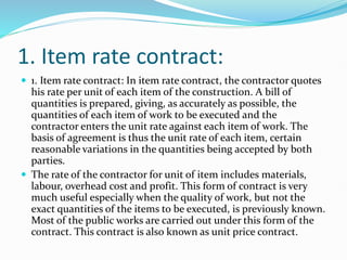 Chapter-2 Construction Contract. Subject code:3160614ptx | PPTX ...