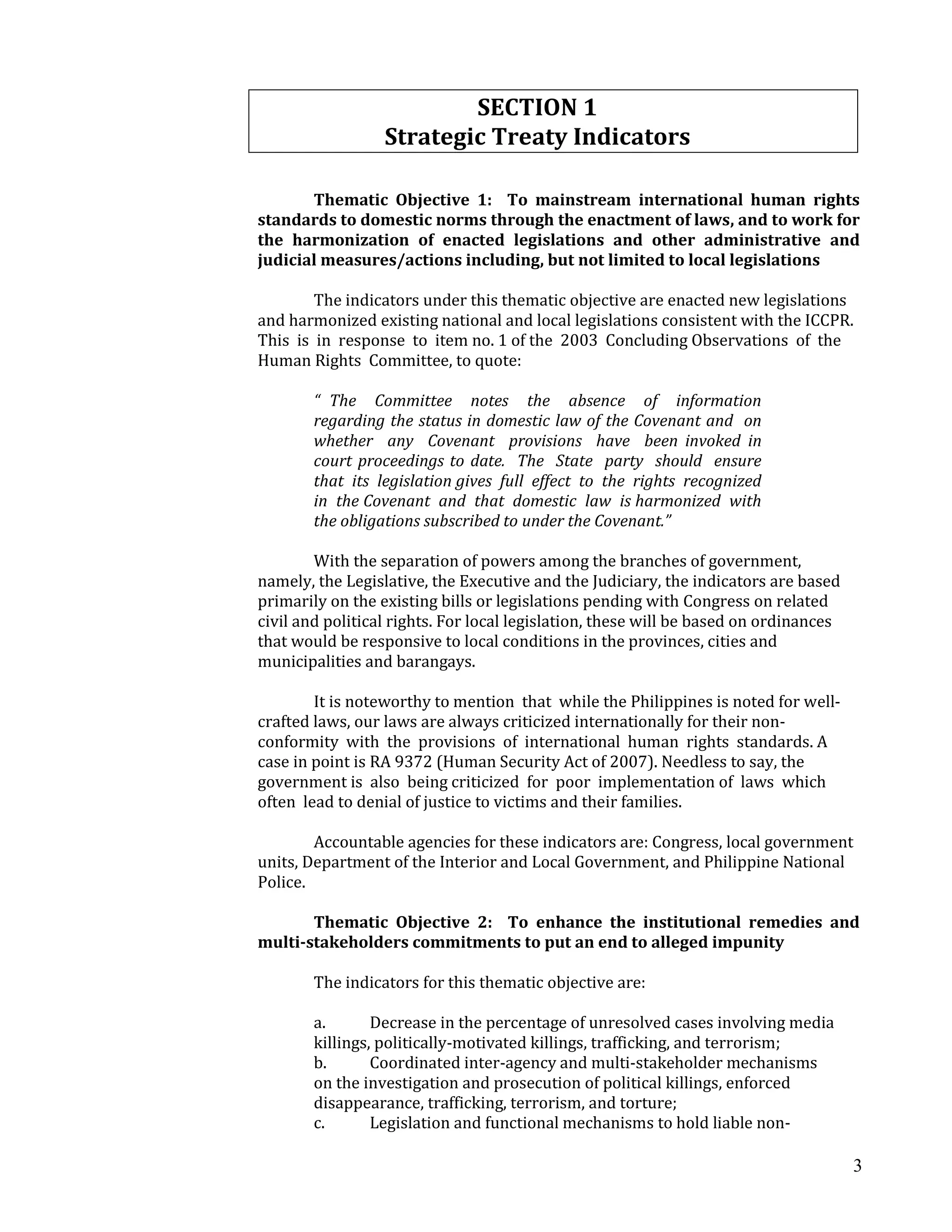 Chapter 2: ICCPR Chapter | PDF