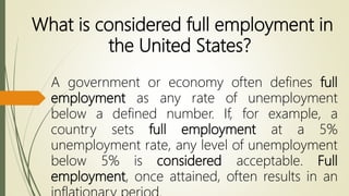 Income and Employment | PPTX