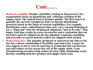 Chapter 2 inventory management in lean operations | PPTX