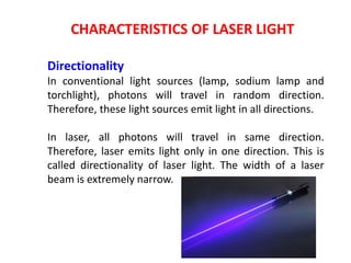 Laser & Laser Applications | PPT
