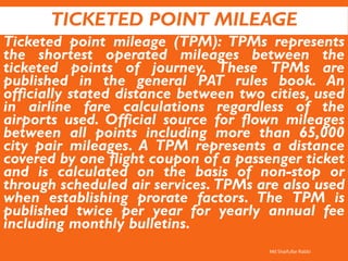 Chapter-2 Local Currency Fares Ticketing terminology | PDF