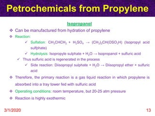 Chapter 2: Main petrochemicals | PPTX