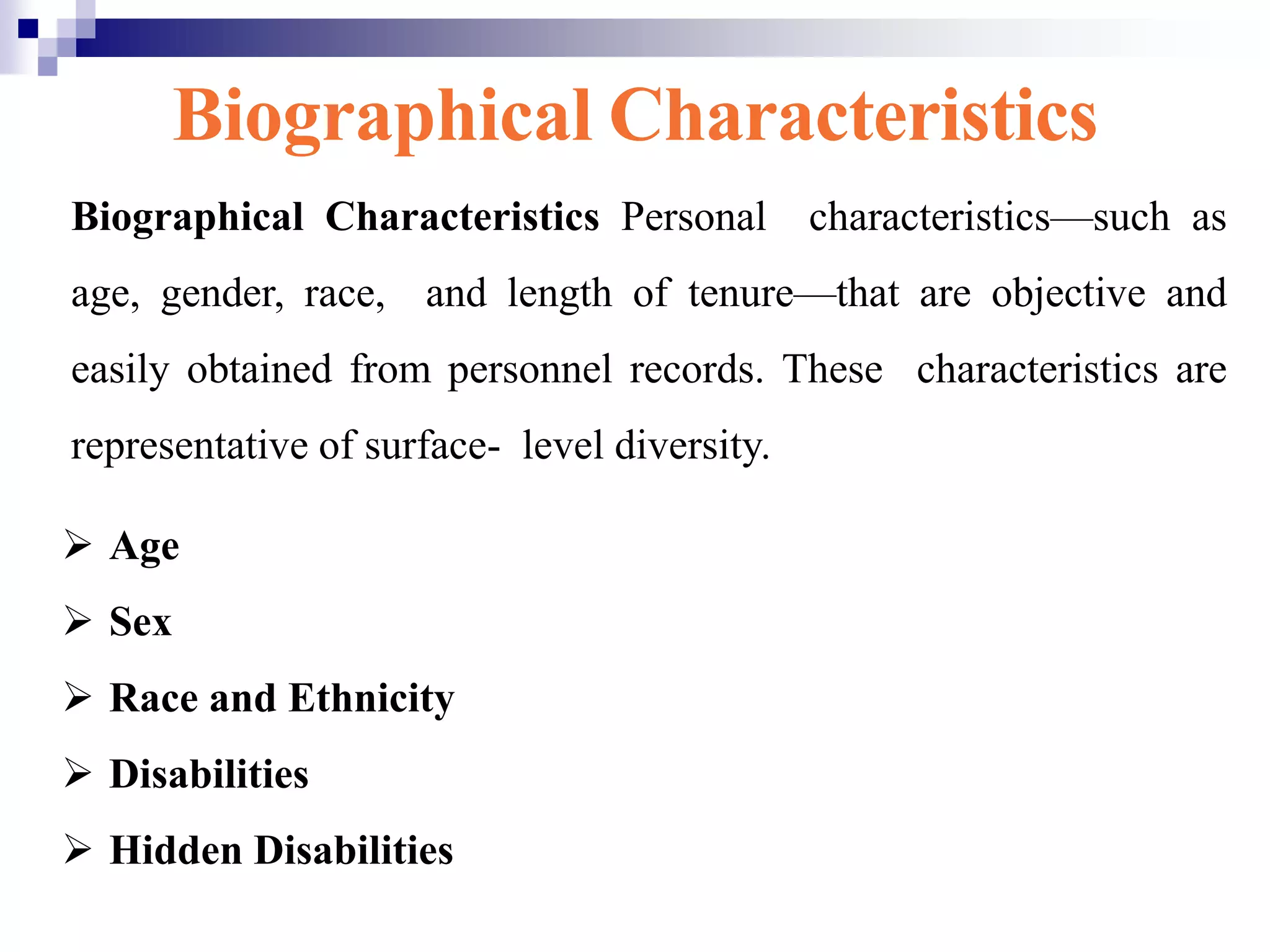 Diversity In Organizations, Chapter-2, Organizational Behavior | PDF