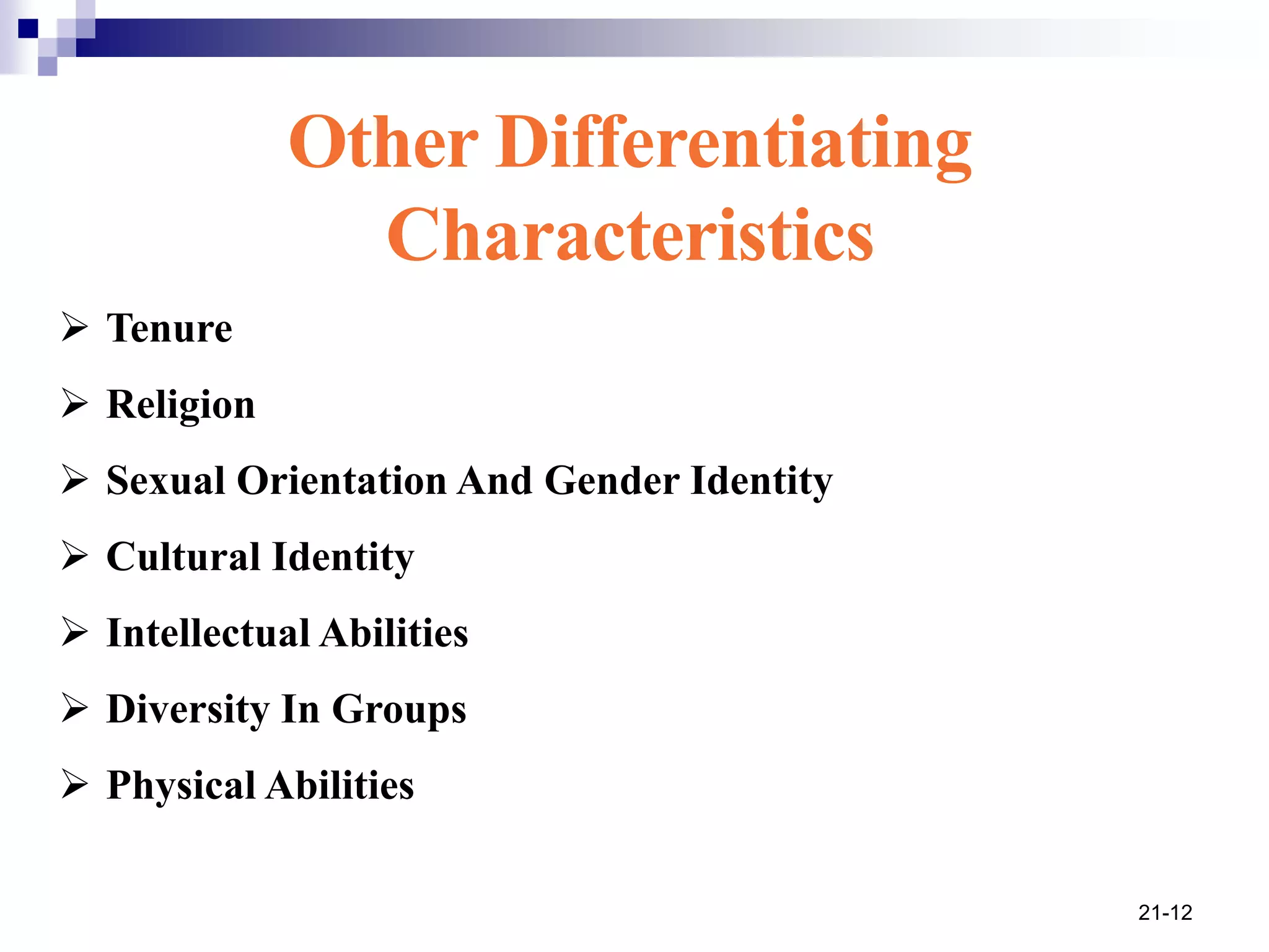 Diversity In Organizations, Chapter-2, Organizational Behavior | PDF