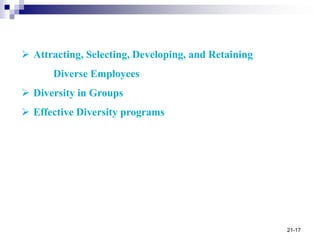 Diversity In Organizations, Chapter-2, Organizational Behavior | PDF