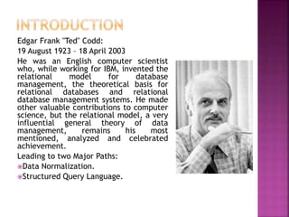 RDBMS - Chapter 2 | PPTX