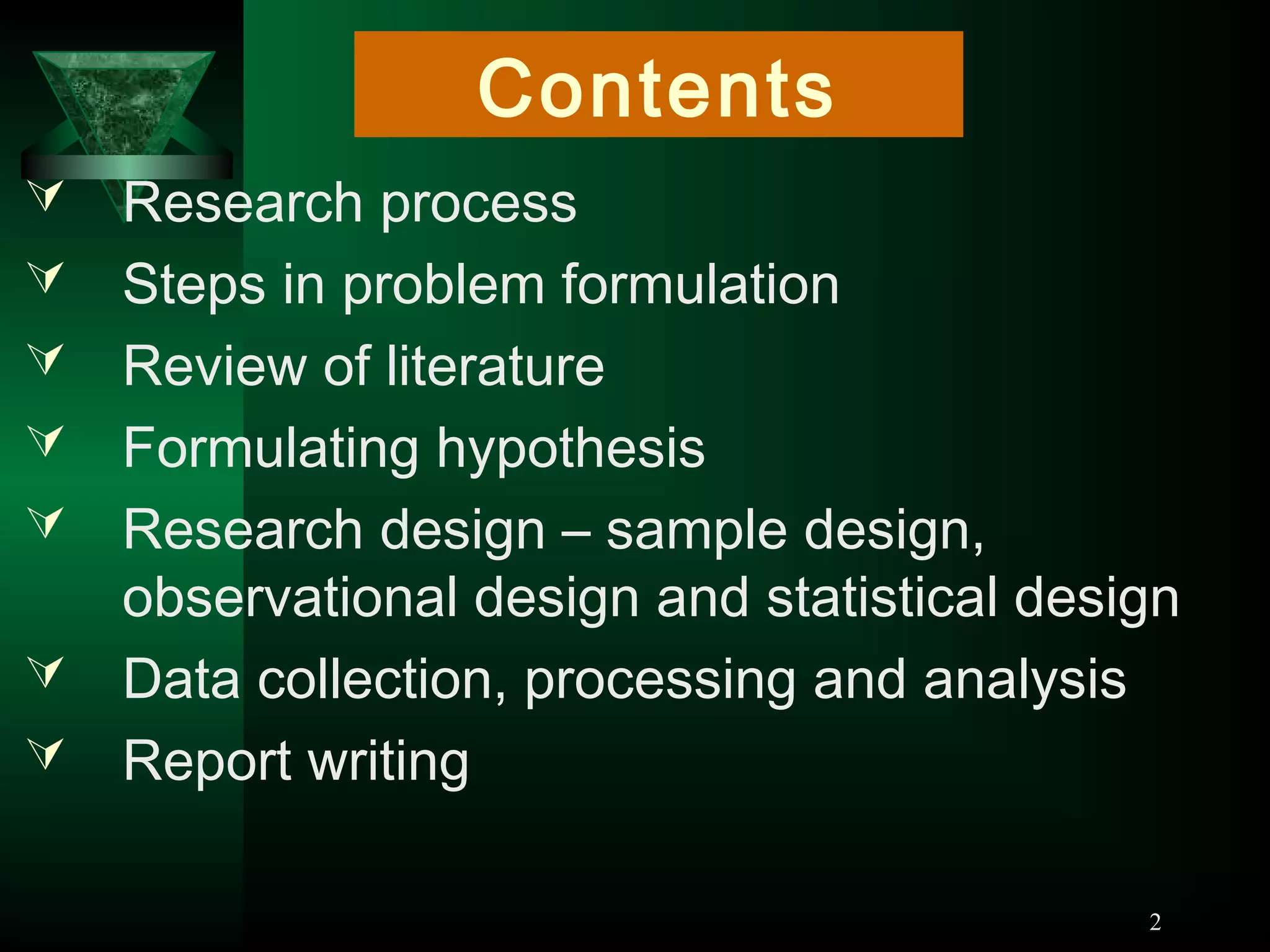 Chapter 2 (research process) | PPT